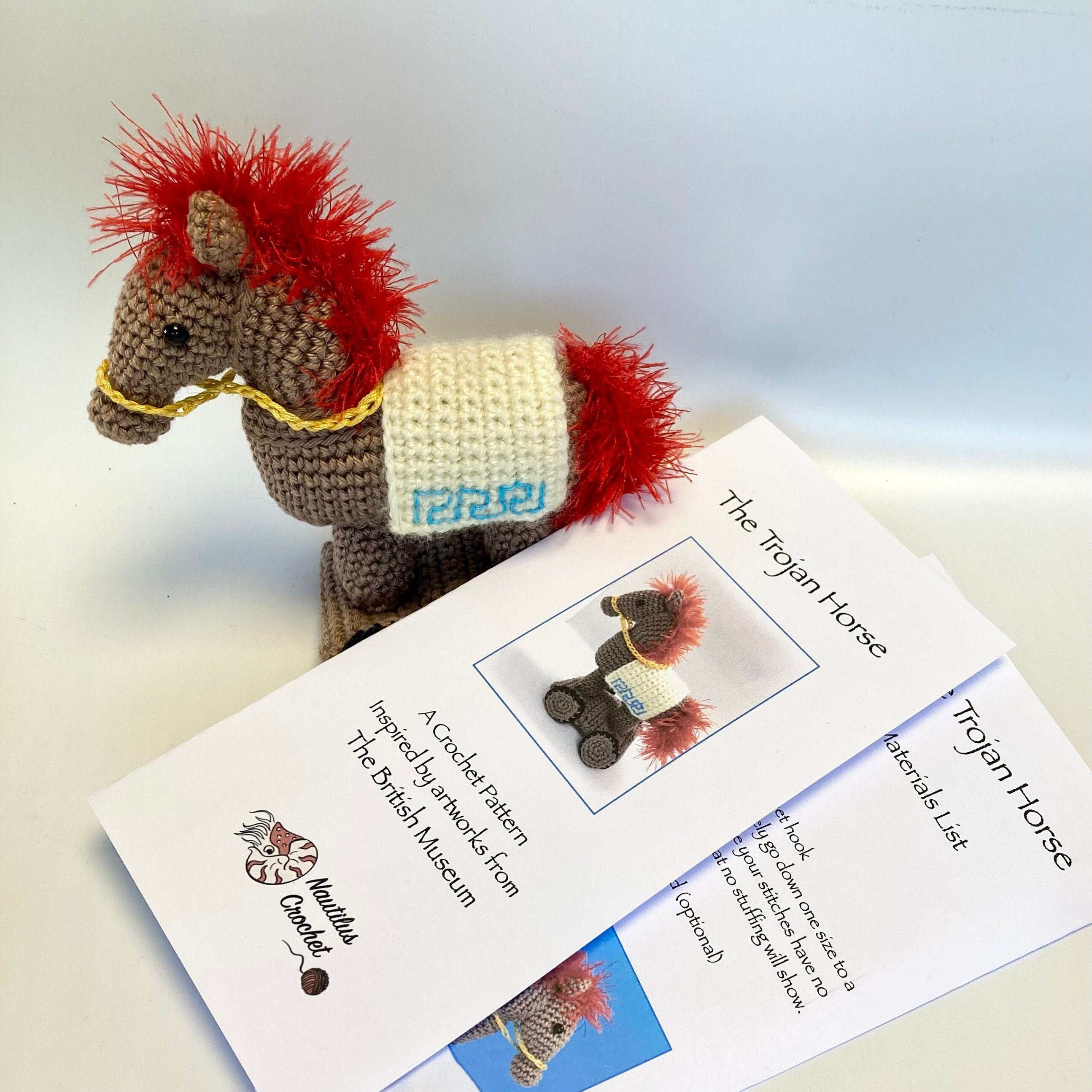 Trojan Horse Crochet Pattern (Digital Download) – Nautilus Crochet